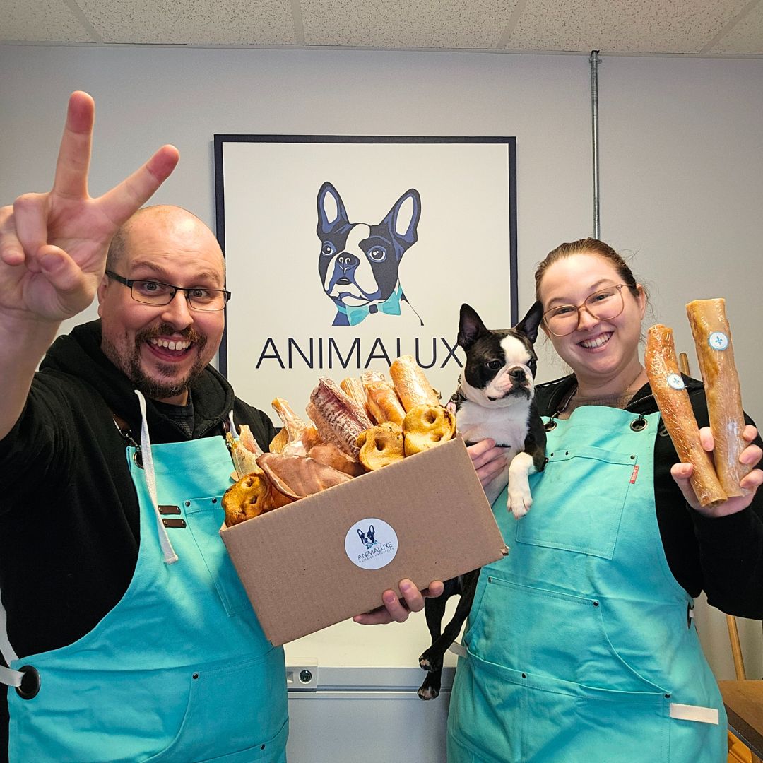 Des gâteries de mastication Canadienne - Animaluxe